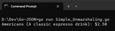 การใช JSON ใน Go มาดกระบวนทาพนฐานทไมรไมไดแลว