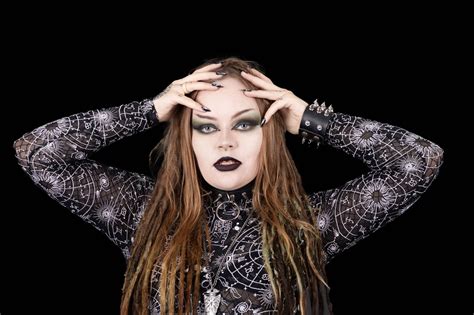 Womens Portrait Photo Gallery Goth Girl Style Manchester