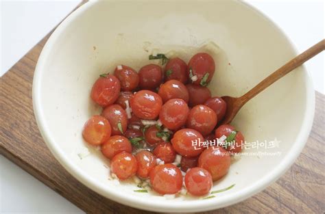 방울토마토 절임 만드는법 방울 토마토 마리네이드 레시피