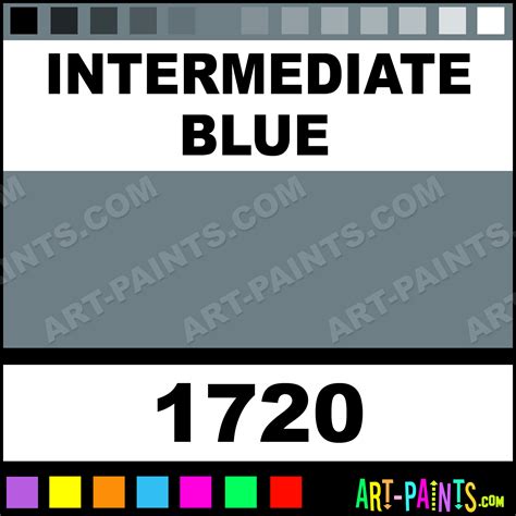 Intermediate Blue Model Master Acrylic Paints 1720 Intermediate