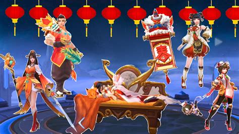 5 Lunar New Year Theme Skin In Mobile Legends Mobile Legends Bang Bang Youtube