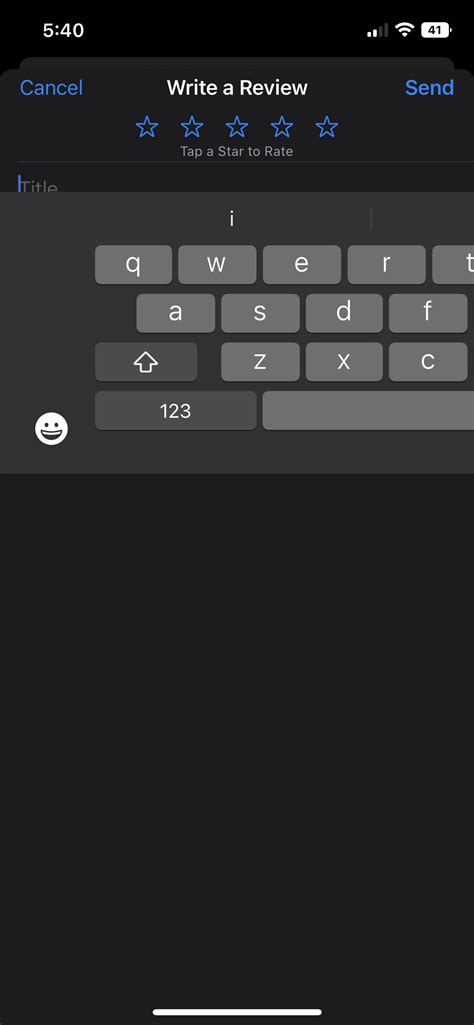 Appstore Review Keyboard Landscape Apple Community