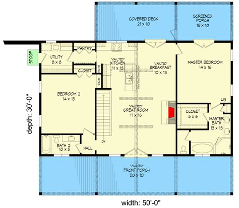 Ranch Style House Plans With Walkout Basement