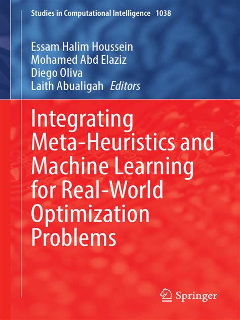 Houssein 2022 Integrating Pdf Mathematical Optimization Machine Learning