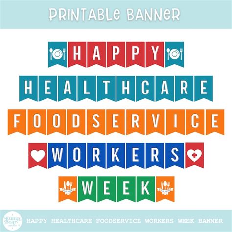 Healthcare Food Service Week Etsy
