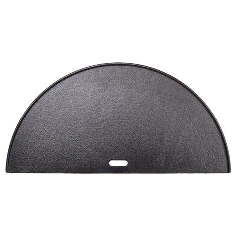 KamadoJoe Kamado Big Joe Half Moon Cast Iron Reversible Griddle
