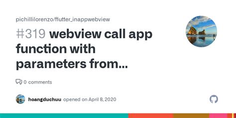 Webview Call App Function With Parameters From Webview Issue 319