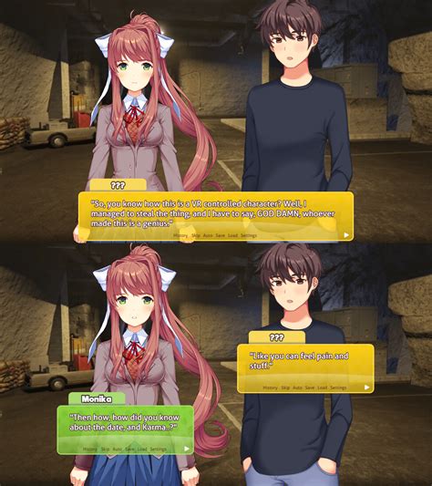 Alexs Tip Of The Day Never Ever Stand Between Monika And Her Player