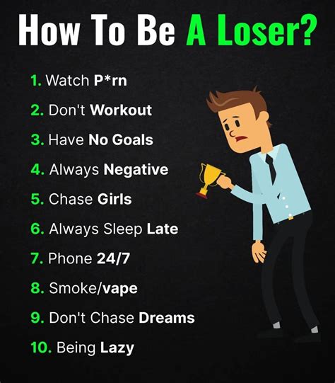 How To Be A Loser In 2023 Inspirational Quotes Encouragement Better Life Quotes Books For