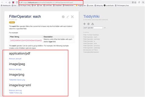 Feedback On Documentation Of Filter Operators Documentation Talk Tw