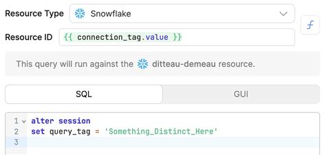 Snowflake Alter Session Set Querytag 💬 Queries And Resources