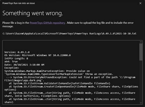 Powertoys Run Keeps Crashing · Issue 14108 · Microsoftpowertoys · Github
