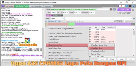 Solusi Oppo A S CPH Lupa Pola Dan FRP Dengan UFI TeknisiPedia