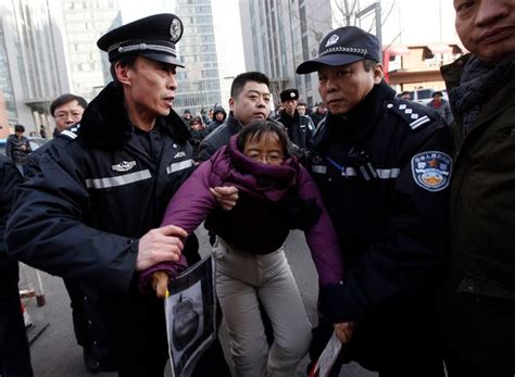 报告称中国去年逮捕活动人士数量激增 纽约时报中文网