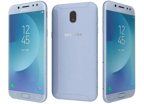 Samsung Galaxy J5 2017 Blue 3d Model Cgtrader