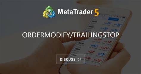 Ordermodifytrailingstop Withdraw Mql4 And Metatrader 4 Mql4 Programming Forum