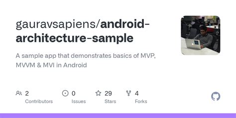 github gauravsapiens android architecture sample a sample app that