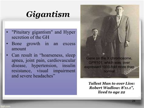 Dwarfismgigantism And Sign Symptomscauses Ppt