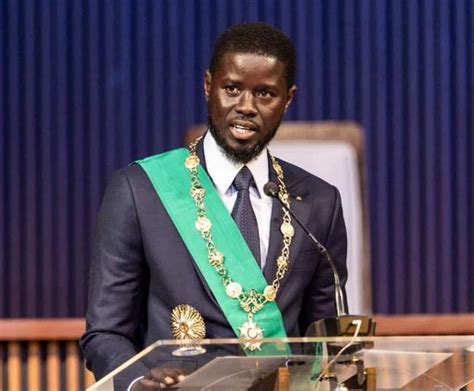 Bassirou Diomaye Faye Devient Le 5e Président Du Sénégal Jdm