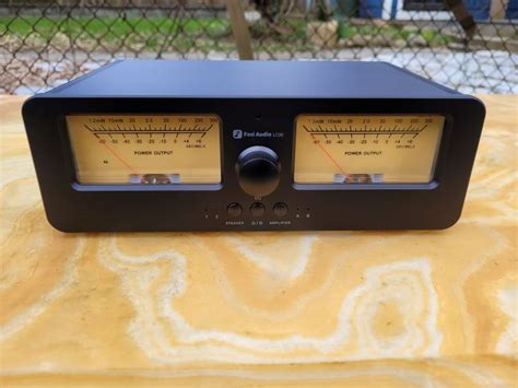 The Fosi Audio LC30 VU Meter Amplifier And Speaker Selector PC