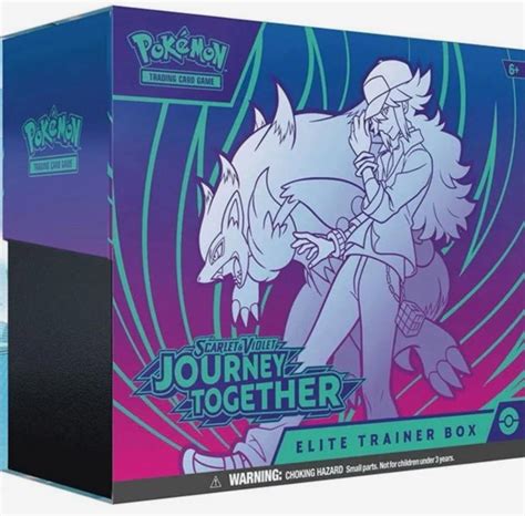 Pokémon Tcg Journey Together Elite Trainer Box Etb Pre Sale Ebay
