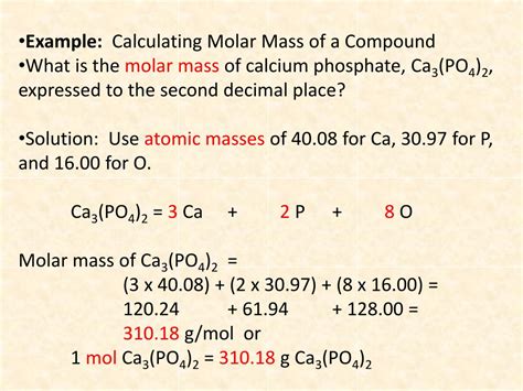 Ppt Mole And Molar Masses In Chemistry Powerpoint Presentation Free