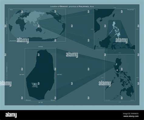 Benguet Province Of Philippines Diagram Showing The Location Of The Region On Larger Scale Benguet Province Of Philippines Diagram Showing The Location Of The Region On Larger Scale