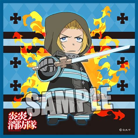炎炎ノ消防隊 マイクロファイバーミニタオル アーサー・ボイル
