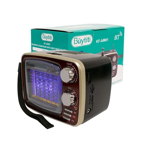 Bocina Bluetooth Buytiti Kf Am Tipo Tv Radio Usb