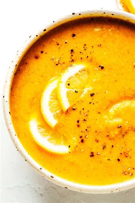 Lemony Lentil Soup Recipe Gimme Some Oven