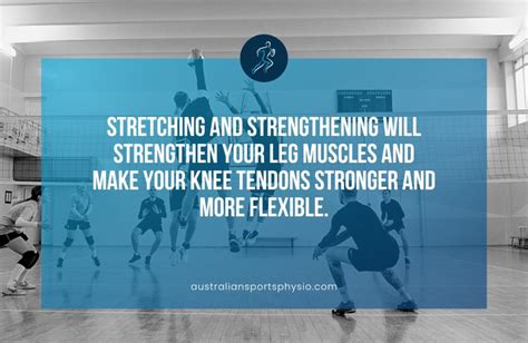 Sports Physiotherapy For Patellar Tendonitis Jumpers Knee