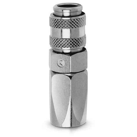 Qrc Socket Hose Female 10x19 Tube Shepherd Hydraulics