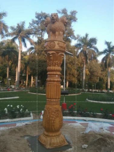 Resin Brown Frp Ashok Stambh Statue At Best Price In Lucknow Id