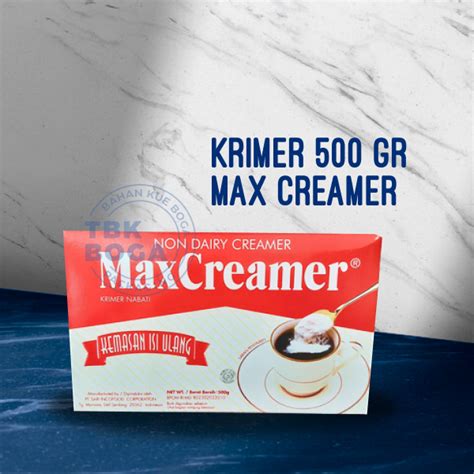 Jual Max Creamer Gr Krimer Nabati Bubuk Non Dairy Powder MaxCreamer Shopee Indonesia
