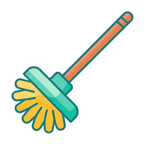Toilet Brush Clipart Vector Art And Illustration Premium Ai Generated