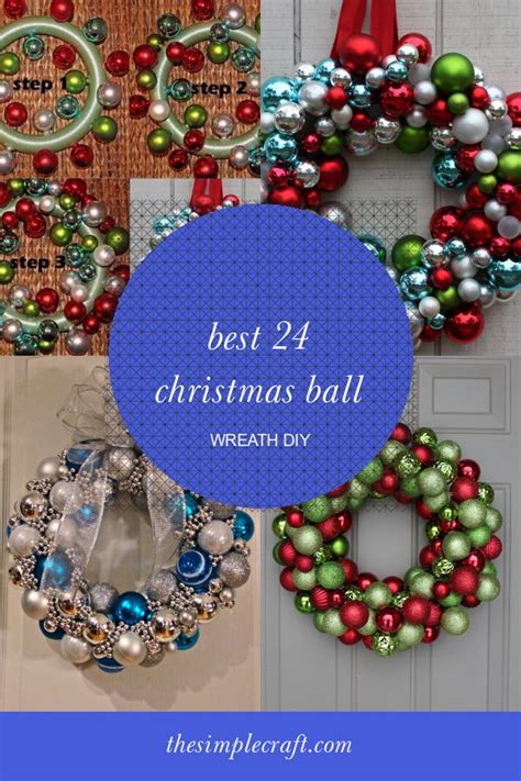 Diy Christmas Ball Wreath Tutorial