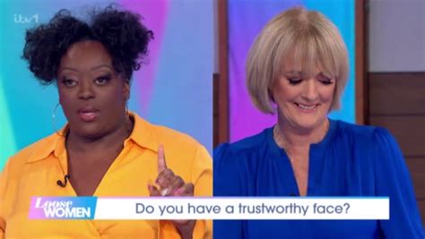 Loose Womens Judi Love Forced To Apologise After Blunder On Live Itv