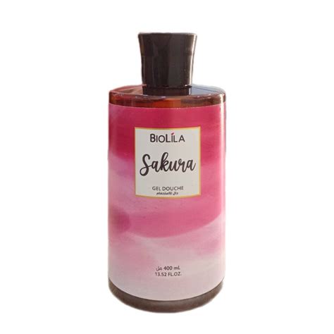Gel Douche Biolila Sakura 400 Ml Areej Shopping