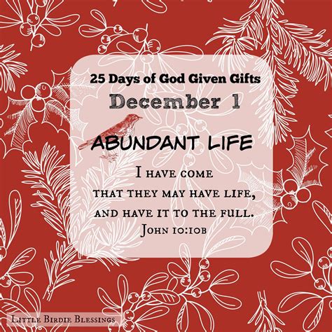 Little Birdie Blessings 25 Days God Given Ts Day 1