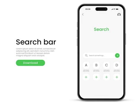 Premium Vector Realistic Search Engine Web Browser Window Template