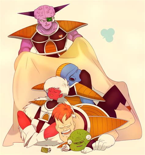 Captain Ginyu Burter Ginyu Force Jeice Recoome And 1 More Dragon
