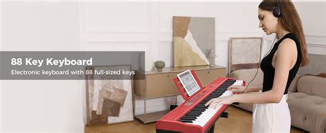 Amazon Fesley Piano Keyboard 88 Keys Full Size Digital Piano