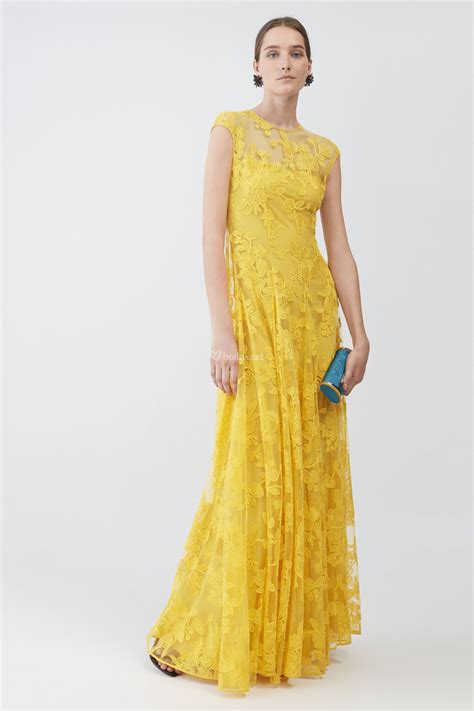 Vestido De Fiesta De Carolina Herrera CM