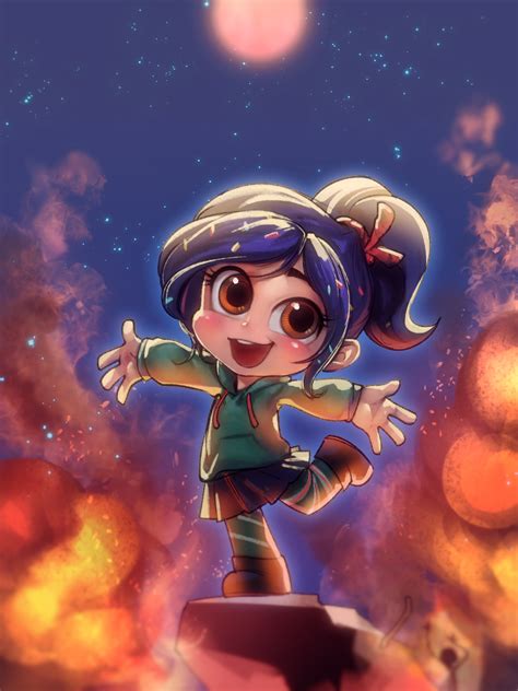 Wreck It Ralph Vanellope Von Schweetz Anime