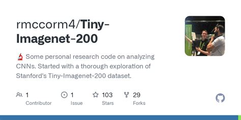 GitHub Rmccorm4 Tiny Imagenet 200 Some Personal Research Code On