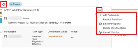 What Is The Difference Between The Workflow Action Menu And Task Action Menu In Vault Promomats