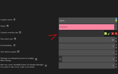 Better Creative Tabs Mcreator