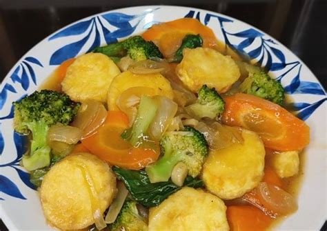 Resep Sapo Tahu Saus Tiram Oleh Sesilia Ernita Putri Utami Cookpad