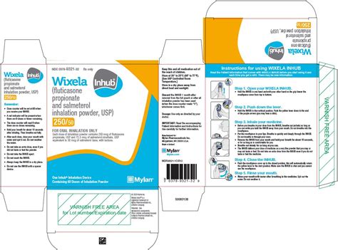 Rx Item Wixela Inhub 250 50 Mcg Inh Pwd Fluticasone Propionsalmeterol