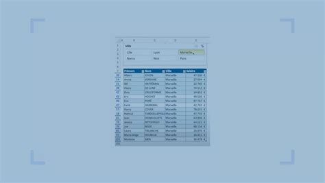 Segments Excel Filtrer Vos Données En Un Clic ⭐️ Morpheus Formation